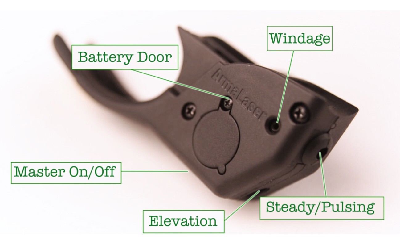 ArmaLaser TR9 / TR9S Red Laser Sight for Ruger LC9 LC9S LC380 EC9s w ...