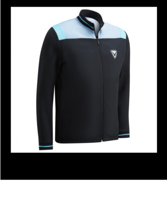 clearance CALLAWAY MENS FULL ZIP X-SERIES JACKET caviar - MEDIUM - BOX ...