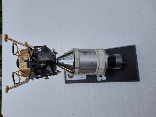 RARE Danbury Mint Apollo 13 Nasa Space Lunar Module Desk Display with ...