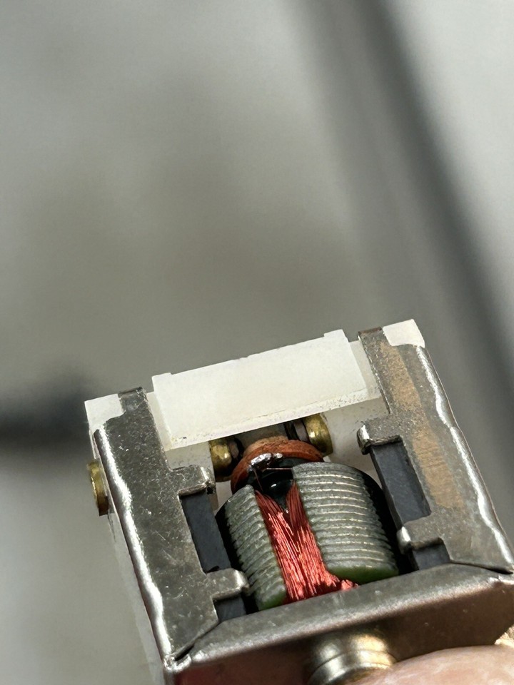 QTY 1 MABUCHI HO GAUGE 020 MOTOR WITH WORM SQUARE 9-12 VDC WITH WORM ...