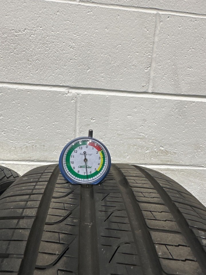 4x P245/50R19 Pirelli Cinturato P7 AS RSC 6/32 105 H Used Tires 2455019 ...