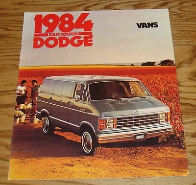Original 1984 Dodge Van Sales Brochure 84 Ram B150 B250 B350 | eBay