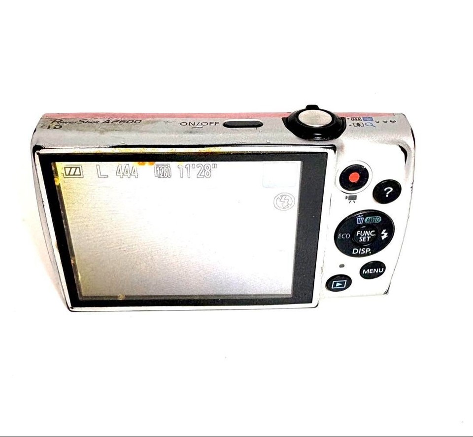 Canon PowerShot A2600 Pink Digital Camera 16.0MP 5x Optical Zoom ...