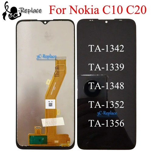 For Nokia C10 C20 TA-1342 1339 1348 1352 LCD Display Screen Digitizer ...