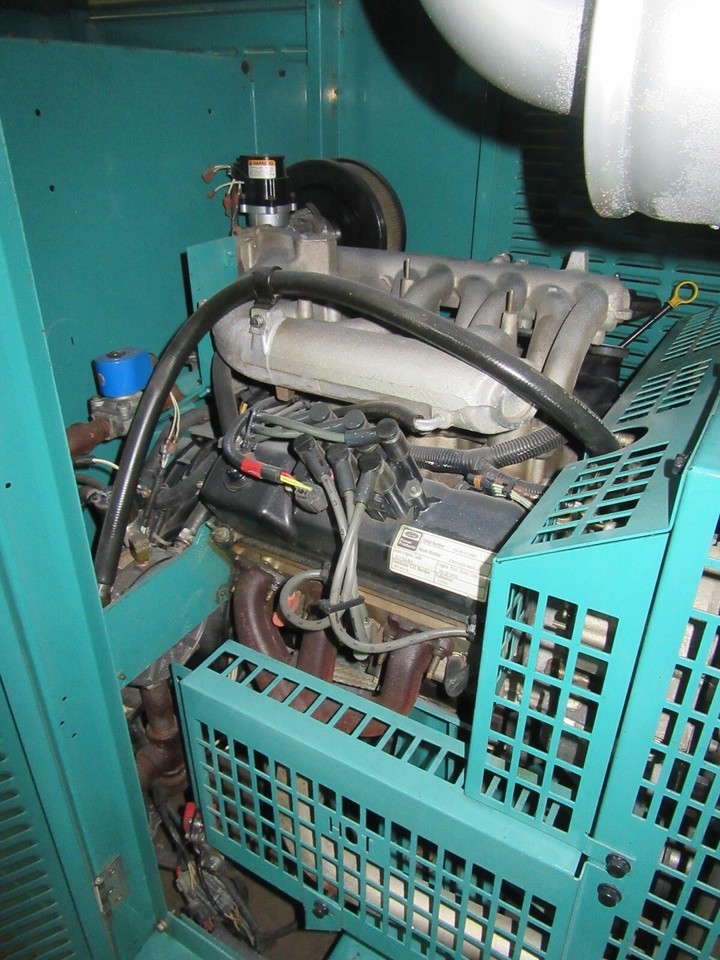 35 KW GENERATOR NAT GAS LP CUMMINS ONAN 120/240 VOLT 1 PH RE ...