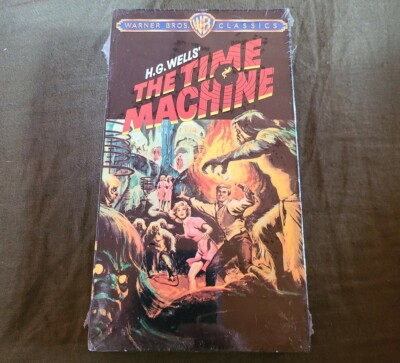 New Sealed H. G. Wells' The Time Machine VHS 2001 Warner Bros. Classics ...