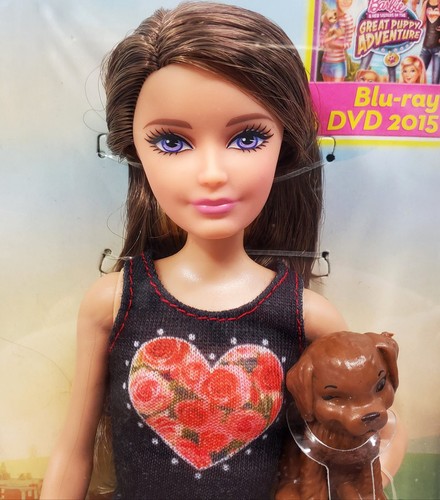 Mattel Skipper Doll with Dog 2014 NEW Barbie & Her Sisters Great Puppy ...