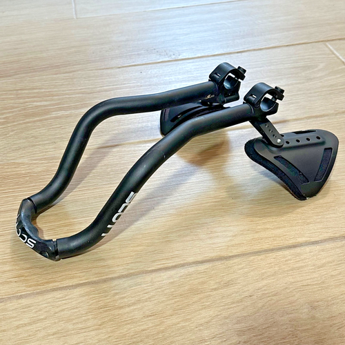 Scott Aero clipon handlebars Black 25.4mm clamp A1 | eBay