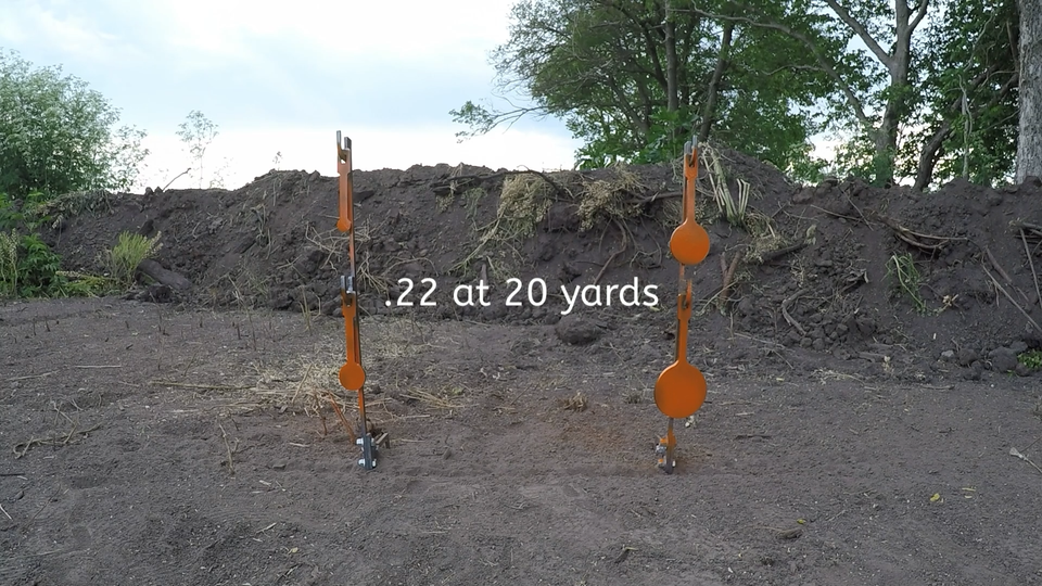 AR500 1/4" Know Your Limits Target Set 1"-6" Targets (No Stand included ...