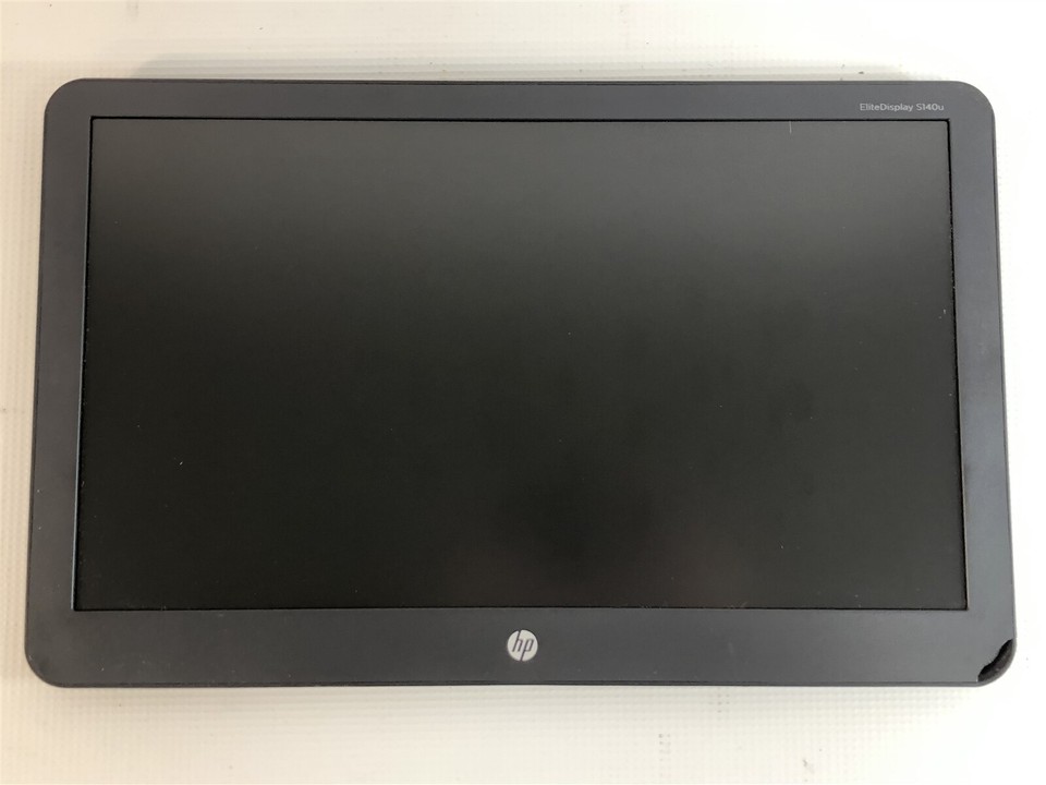 HP Portable USB 3.0 14 Widescreen LED Monitor S140U HSTND-5011-A - SEE ...