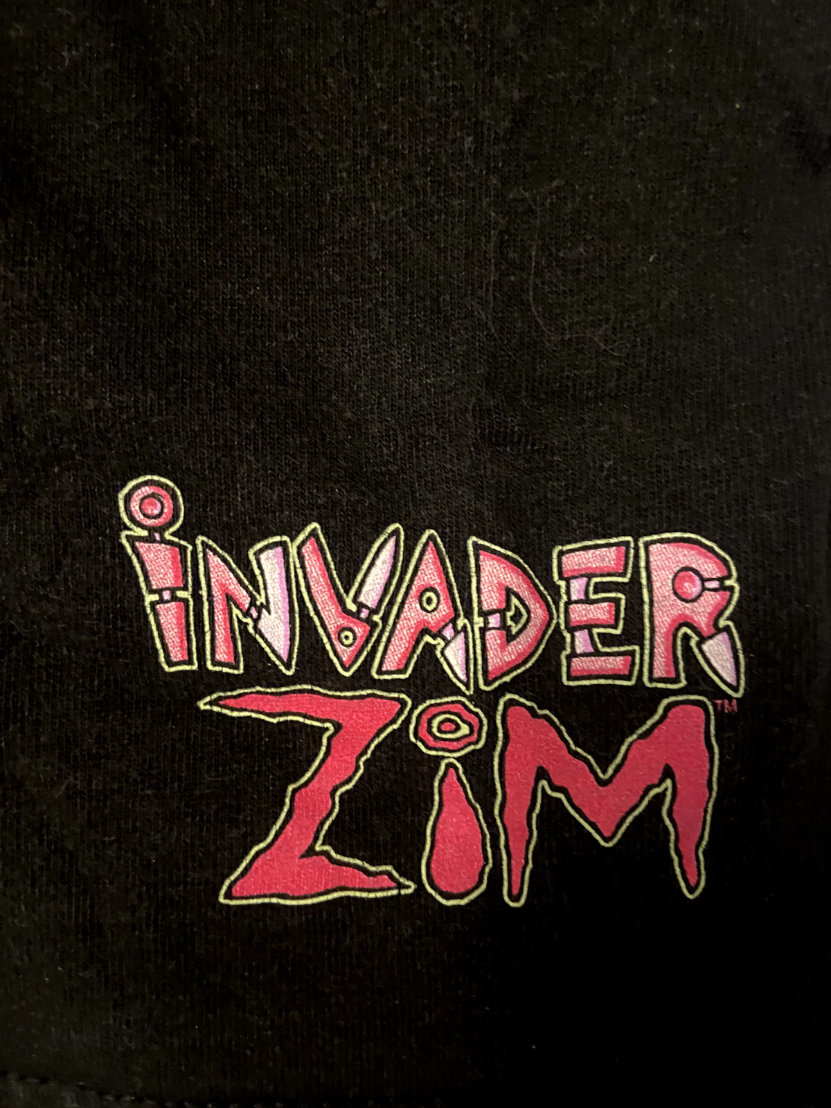 Vintage Nickelodeon Invader Zim T Shirt Medium Gem