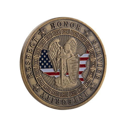 1Pcs New U.S. Military Honor Paint Metal Antique Commemorative ...