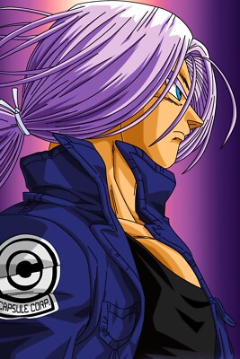 Dragon Ball Super Poster - Adult Future Trunks - DBZ - NEW - 11x17 ...