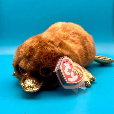 TY Beanie Boos - PERRY the Platypus (6 inch) *New Version - Dark Brown ...