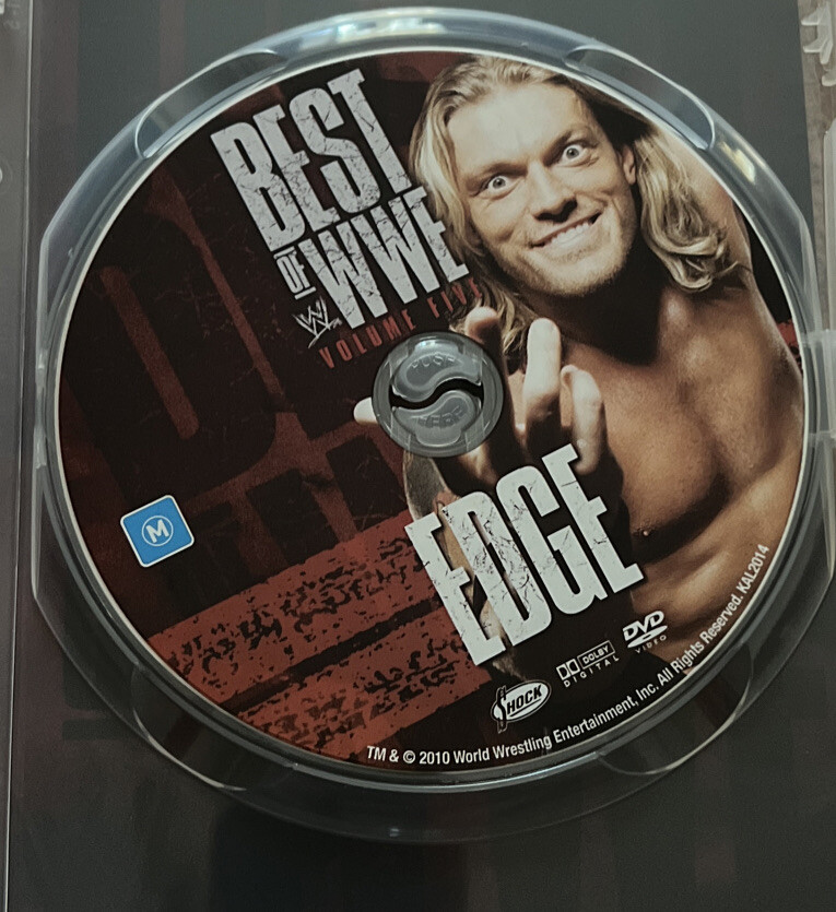 Best Of WWE - Edge DVD 2010 Excellent Condition Region Fee Wrestling ...