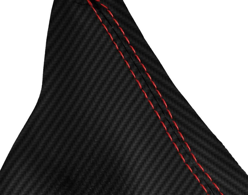 Automatic Shift Boot Cover Carbon Fiber for BMW E81 E82 E87 04-13 Red ...