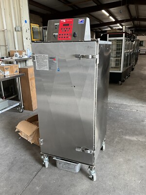 2021 Cookshack SM260 meat smoker oven on casters BBQ Ribs Beef Chicken ...