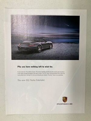 MISC1617 Vintage Advertisement 2007 ? Porsche Cayenne S Racing | eBay