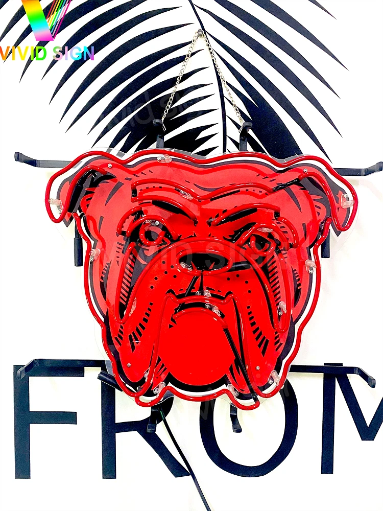 Red Dog Logo Upside Down