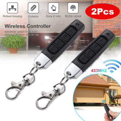 2X Electric Cloning Universal Gate Garage Door Remote Control Fob ...