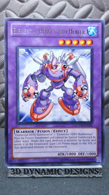 | Yugioh Elemental HERO Steam Healer LCGX-EN051 Rare NM 🔥 | | eBay