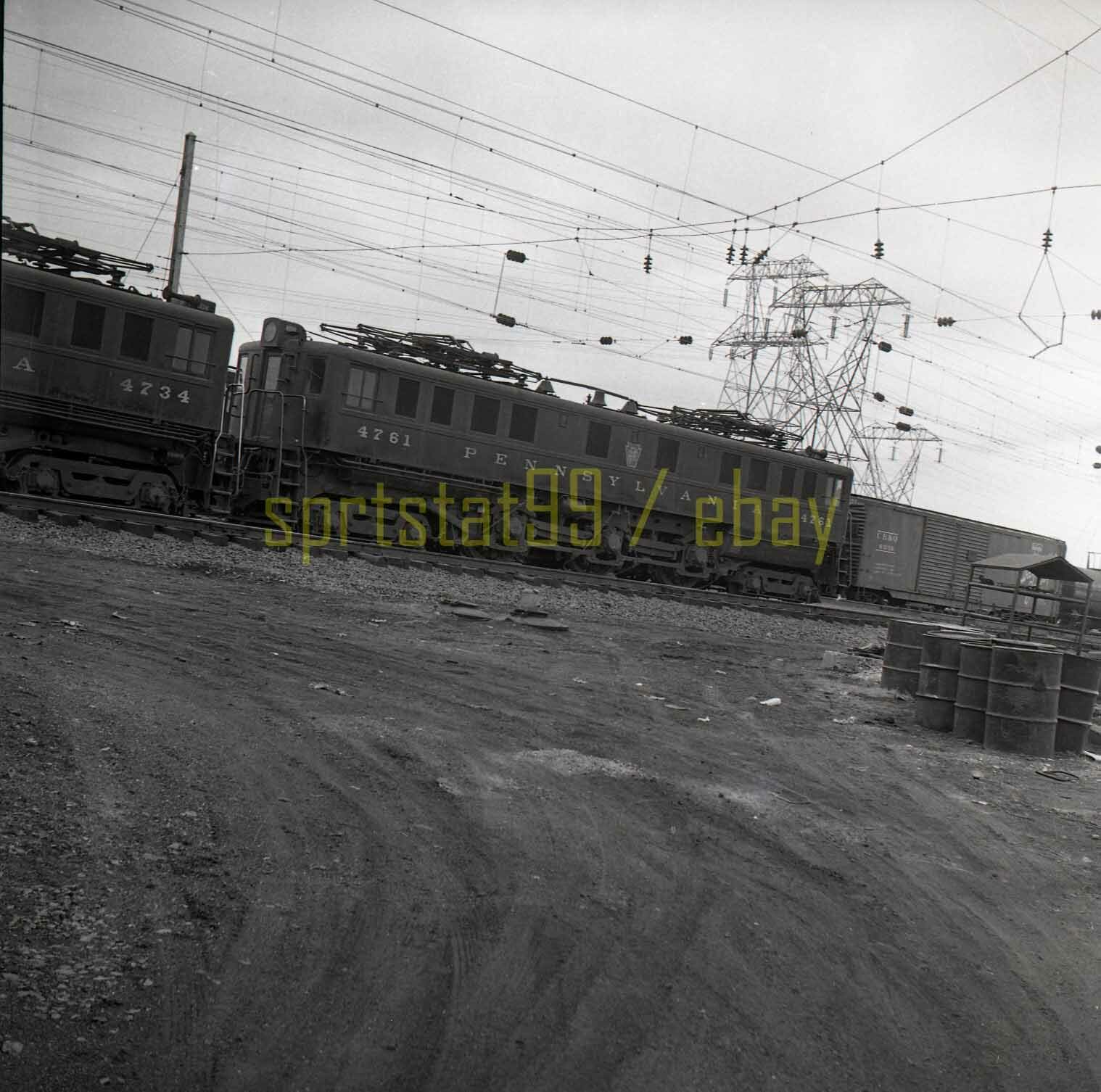 PRR Pennsylvania Railroad GE P-5A Boxcab Locomotive #4761 - Vintage ...