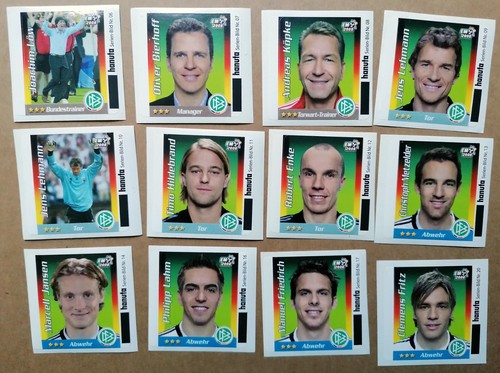 Hanuta Serien - Bild Euro 2008 Mannschaft Stickers - Lot of 27 - No ...