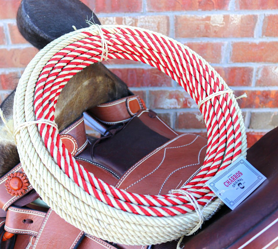 Mexican Charro 55Ft (17m) Ixtle Maguey Soga Rope Lasso | eBay