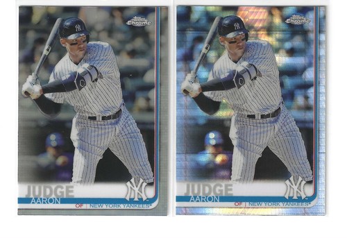 2019 Topps Chrome - Aaron Judge #100 X-Fractor for sale online | eBay