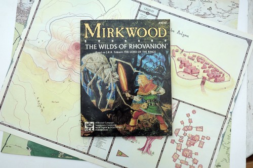 Mirkwood - The Wilds of Rhovanion - w/maps - ICE MERP JRTM | eBay
