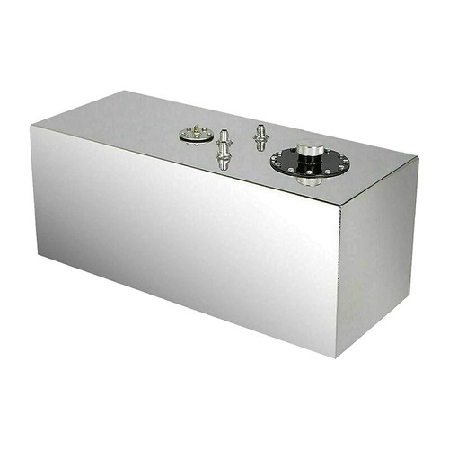 19 Gallon 72L Slim Race Fuel Cell Gas Tank w/ Level Sender Top-Feed ...