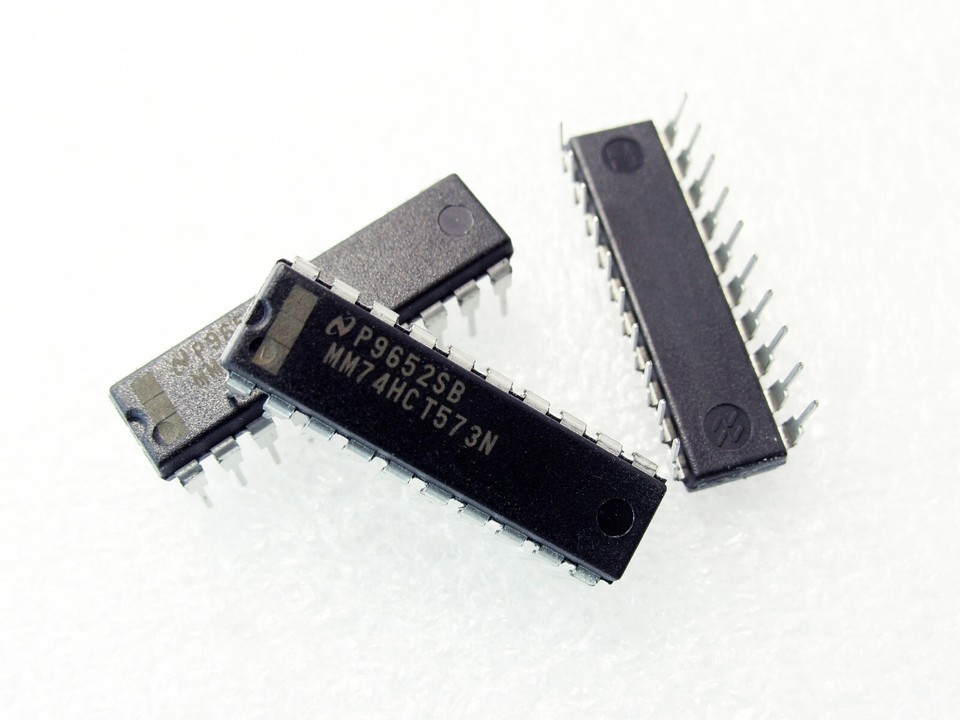 74HCT573 [5pcs] Octal D-Type Latch with 3-STATE Out; MM74HCT573 IC NSC ...