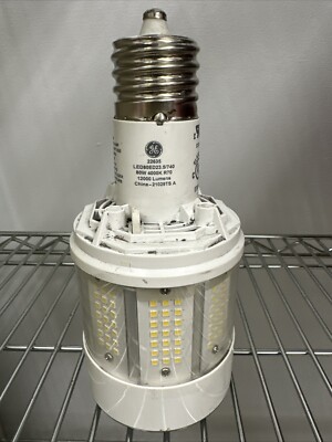 GE 22635 Omni-Directional LED Corncob, LED80ED23.5/740 Type B Ballast ...