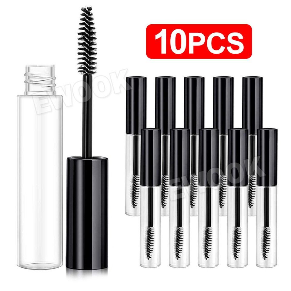 10ML Portable Eyelash Tube Empty Mascara Cream Vial Container Travel ...