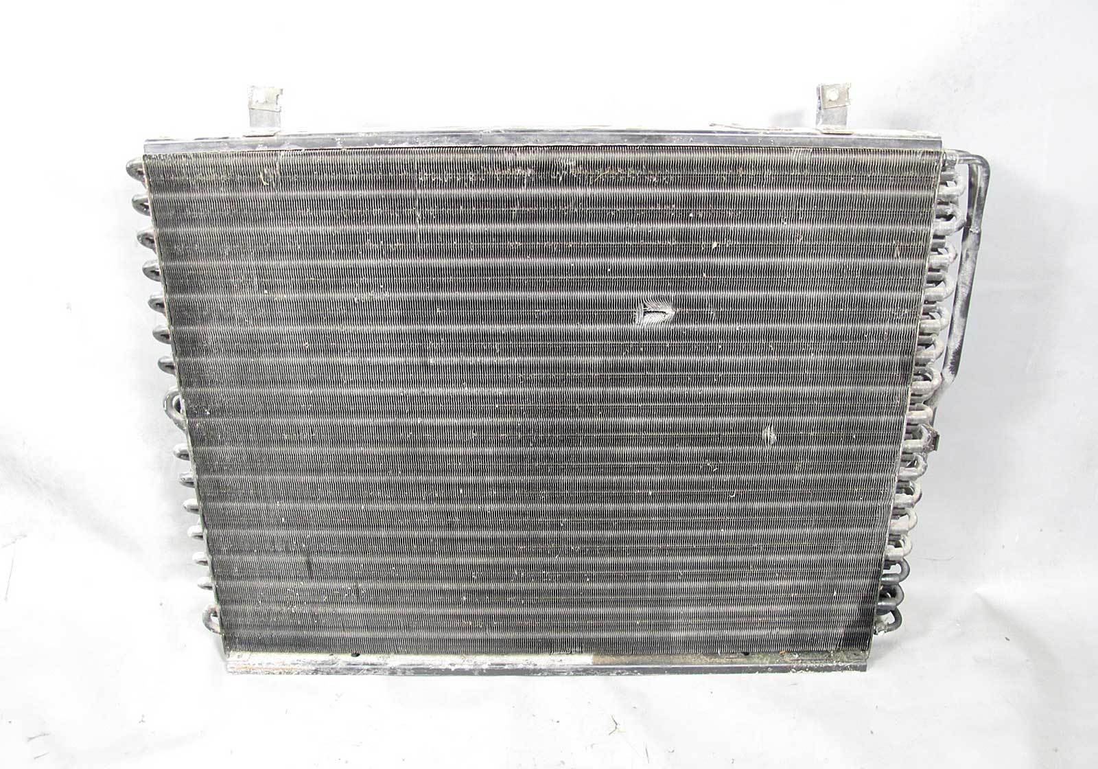 BMW E34 5-Series E32 AC Condenser Radiator w Auxiliary Electric Pusher ...