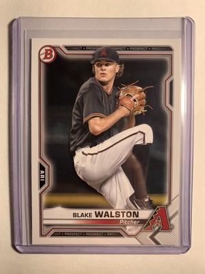 2021 Bowman Blake Walston RC Prospect Arizona Diamondbacks #BP-104 | eBay