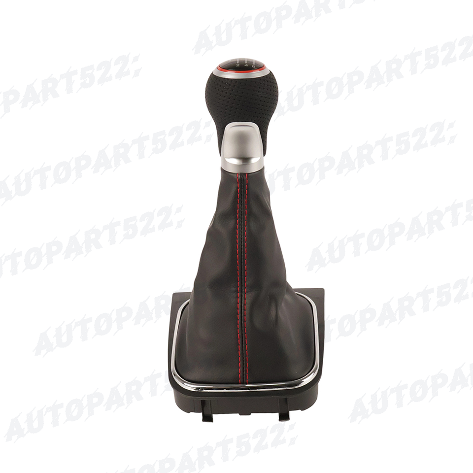6 Speed Gear Shift Knob W/ Boot For VW Golf Jetta GLI MK5 MK6 2005-2014 ...