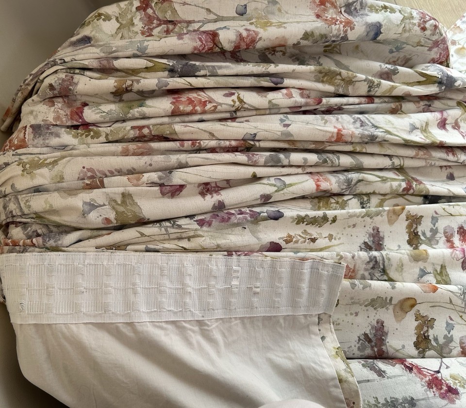 FABULOUS VOYAGE MAISON ILINIZA POPPY CURTAINS | eBay UK