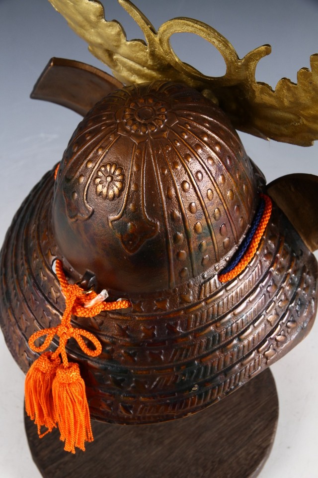 Vintage Samurai Helmet -TOKUGAWA IEYASU's kabuto- Rare! | eBay