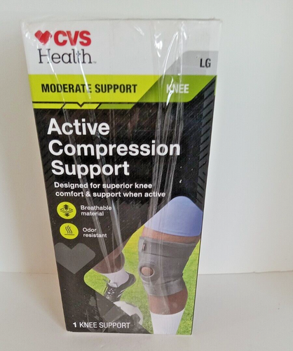 CVS Health (1) LARGE, Moderate Support, KNEE, Active Compression ...