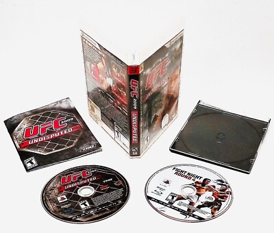 PlayStation 3 UFC Undisputed 2009 Complete w/ Fight Night Round 4 Disc ...