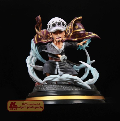 Anime One Piece Trafalgar Law Cute Mini Action Figure Statue Toy Gift ...