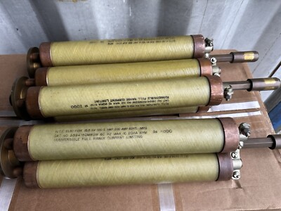 3pack 400 Amp RTE ELSG 15.5kV 150 E Triple Barrel MV Fuses For Oil ...