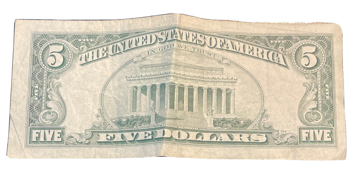 1988 5 Dollar Bill EBay 1988-5-dollar-bill-ebay