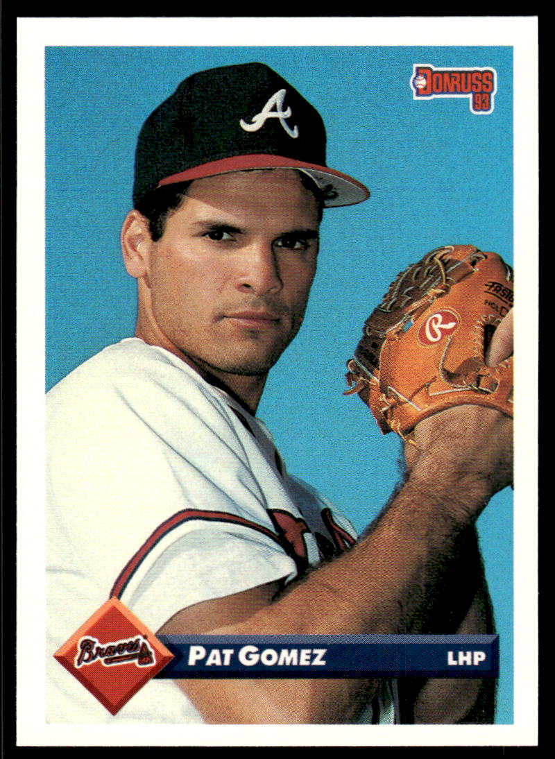 1993 Donruss 266 Pat Gomez Rookie Atlanta Braves Baseball Card | eBay