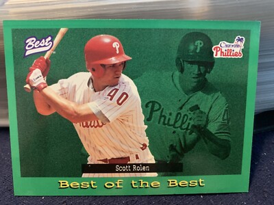 Scott Rolen 1995 Best rookie baseball card. MLB HOF | eBay