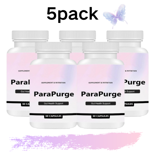 ParaPurge Gut Cleanse - Gut & Colon Support Supplement 60 Capsules Exp ...