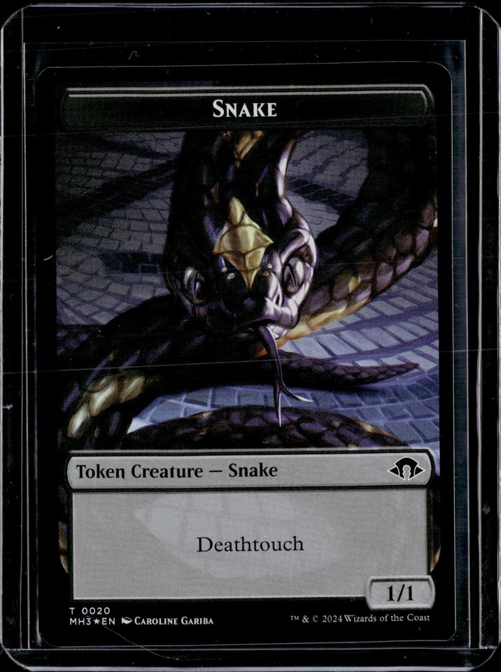 Servo 33 / Snake 20 - Token - Foil - MH3 - MTG Magic The Gathering | eBay