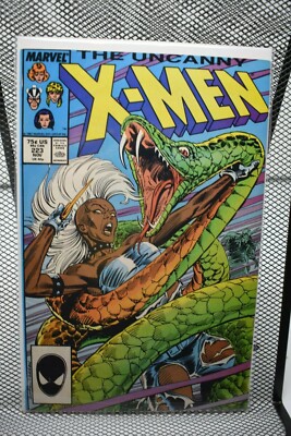 Uncanny X-Men #223 Direct Marvel 1987 Chris Claremont Forge Havok Storm ...