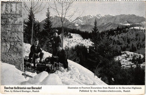 CPA AK Blick vom Brunnstein bei Oberaudorf GERMANY (1383393) | eBay.de